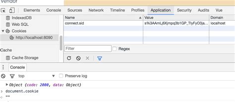 Javascript Can T Read Cookie When There Is Cookie In Header Stack Overflow