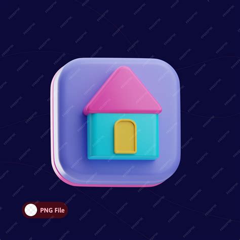Premium Psd Social Interaction Object Home 3d Illustration