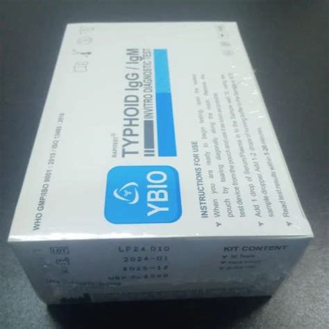 Y Bio Typhoid Test Kit At ₹ 18piece In Tiruppur Id 2853707563333