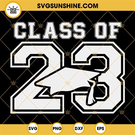 Class Of 2023 Svg Senior 2023 Svg Graduation Svg Back To School Svg