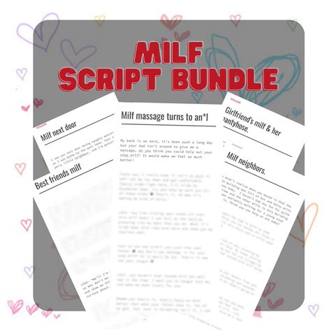 Onlyfans Milf Scripts Sexting Scripts Milf Sexting Script Bundle Content Creator Script