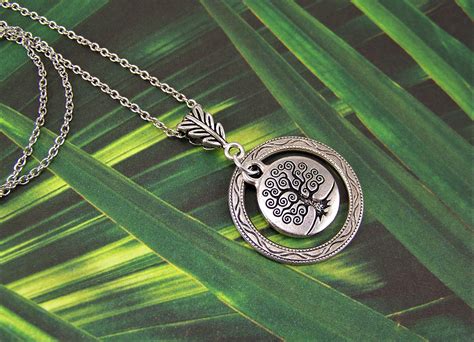 Tree Of Life Necklace Circle Of Life Tree Of Life Charm Etsy