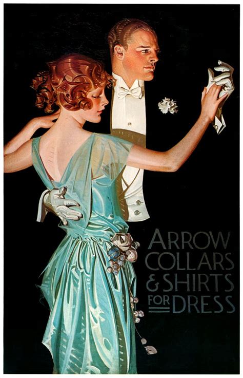J C Leyendecker Arrow Collar Advertisement Ca 1913 Courtesy