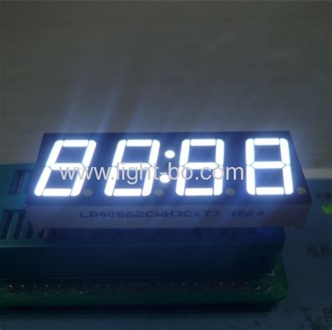 Pure Green Digit Segment Led Clock Display Common Anode For Digital Timer
