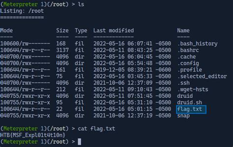 Htb Using The Metasploit Framework Portfolio And Projects