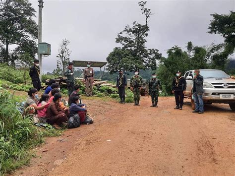 နယ်စပ်ဖြတ် ကျော်သွားလာမှု တင်းကြပ်ထား သည့် ထိုင်းနိုင်ငံဘက်သို့ တရားမဝင