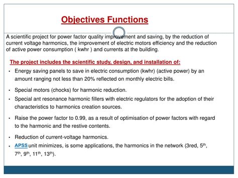 PPT Active Power Saving System APSS Technical Data Show PowerPoint Presentation ID