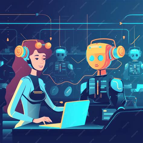 Premium Ai Image Robot Virtual Assistant Robot Writing A Robot