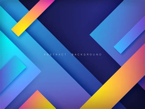 Premium Vector Colorful Paper Cut Abstract Background