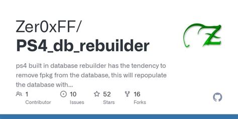 problem with database rebuild script r ps4homebrew