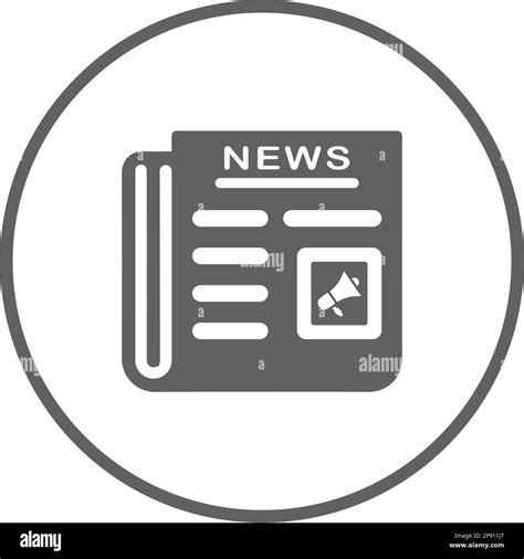 Press Release Icon Editable Vector Eps Meticulously Design And Well Organized Simple Vector