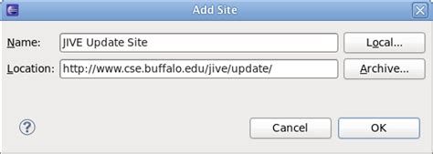 Jive Installation