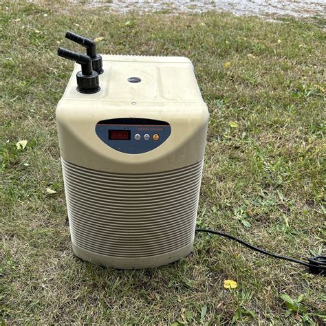 Active Aqua Aach50 1 2hp 1200 3000l H 120v Hydroponic Cooling Water Chiller Ebay