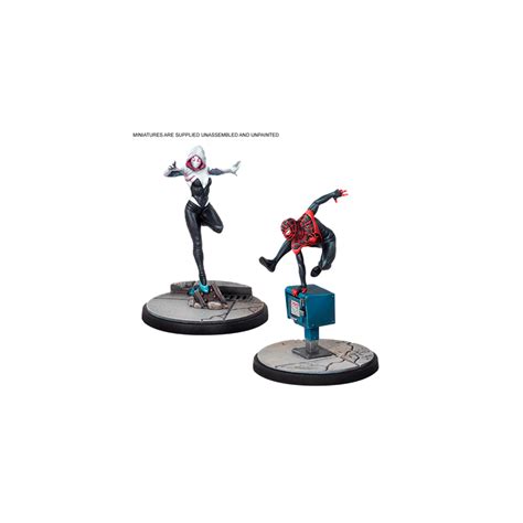 mcp web warriors affiliation pack inglés juego de miniaturas