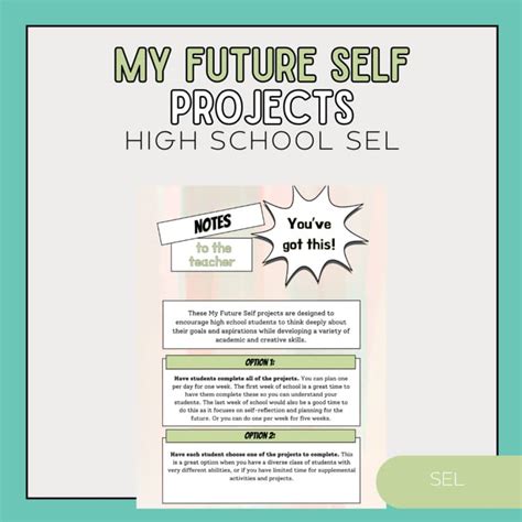 My Future Self Reflection Writing And Creativity Projects High School Ela