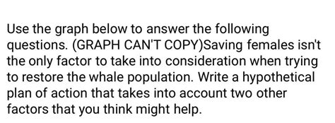 Use The Graph Below To Answer The Following Questions Graph Cant Copy