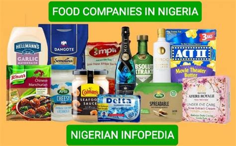 Food Manufacturing Companies In Nigeria Nigerian Infopedia