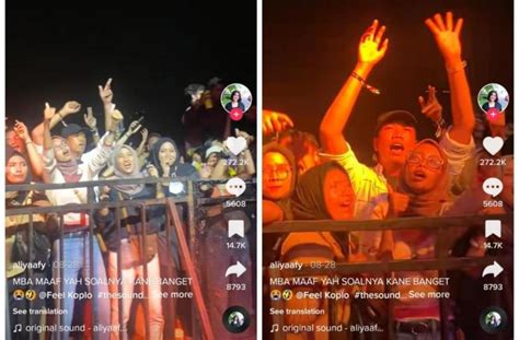Mbak Mbak Aduhai Joget Lagu Koplo Di The Sound Project Netizen Ngakak