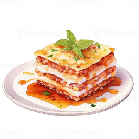 Lasagna Clipart Illustration 45847945 Png