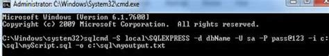Export SQL Result To A Text File