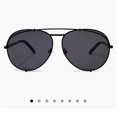 Diff Eyewear Sunglasses Black Aviator Koko Gem