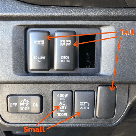 Oem Small Style Switch Fits 2005 2023 Toyota Tacoma