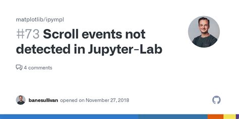 Scroll Events Not Detected In Jupyter Lab · Issue 73 · Matplotlib