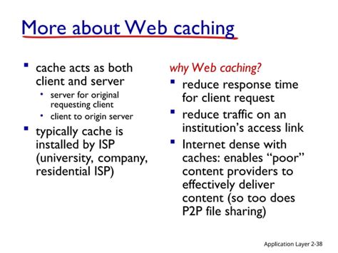 Chapter 2 Application Layer Computer Networks Ppt