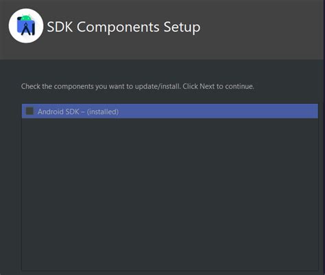 Android Studio Shows That Sdk Installed But It Not Installed Stack