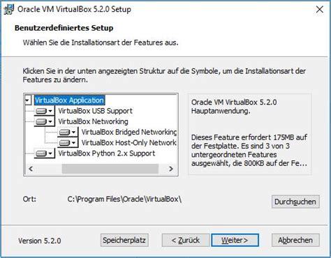 Oracle VirtualBox 5 2 Installation Unter Windows 10 TASTE OF IT