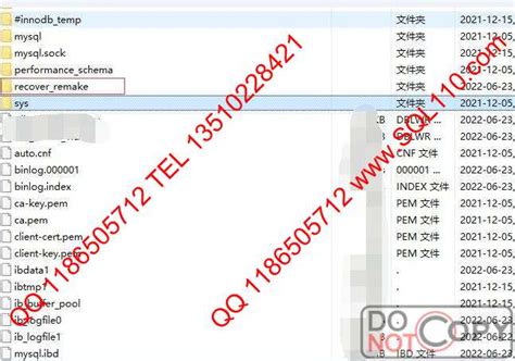 Mysql数据库中毒解密恢复 Mariadb数据库被删除恢复 Mysql数据库被黑勒索恢复