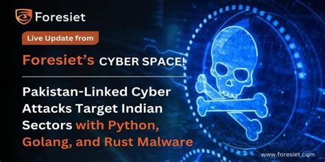 Foresiet Threat Intelligence Feed On Linkedin Pakistan Linked Cyber
