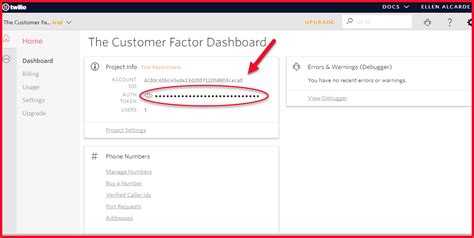 Setting Up A Twilio Trial Acct The Customer Factor