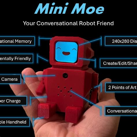 Mini Moe Your Powerful Pocket Sized Ai Robot Pal By David Packman Indiegogo