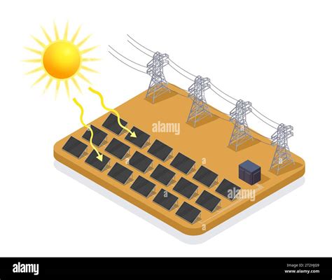 Ecological Awareness Renewable Energy Sources Isometric Concept With