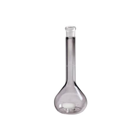 PYREX 50 ML Class A Volumetric Flask With Polyethylene Standard Taper Stopper AlGENOME SHOP
