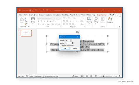 How To Add Columns In Powerpoint