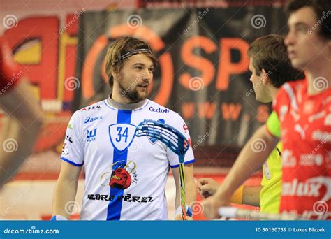Walter Schubert Floorball Obraz Stock Editorial Obraz Złożonej Z