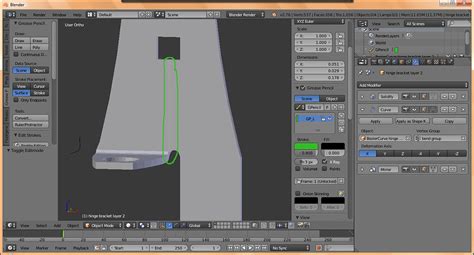 Adjusting Mesh And Curve Modifier Modeling Blender Artists Community
