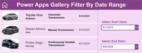 Power Apps Gallery Control Examples Download 20 Various Real Scenarios