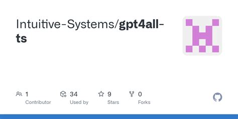 Github Intuitive Systemsgpt4all Ts