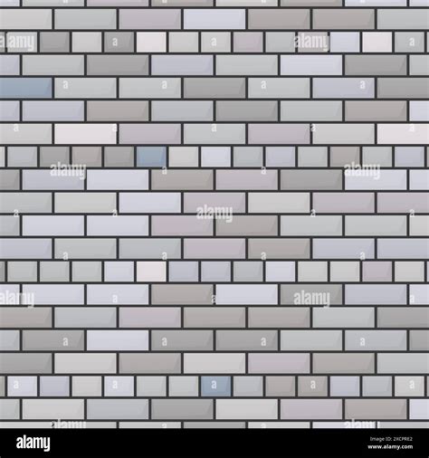 Grey Brick Wall Background Vector Illustration Stock Vector Image And Art Alamy