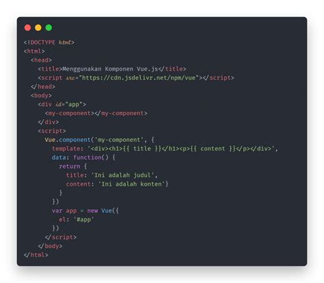 Javascript Framework Vuejs Baraja Coding