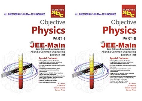 Modern S ABC Of Objective Physics Part I Part II Jee Main EBook R P Arora O P Kakkar
