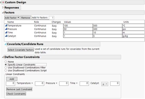 Demystifying Factor Constraints Jmp User Community