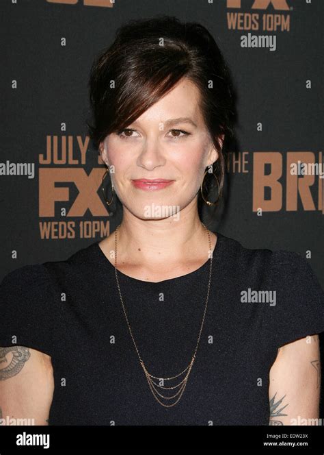 Fxs The Bridge Premiere Held At The Pacific Design Center Featuring