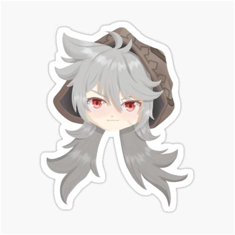 Chibi Razor Head Sticker Sticker For Sale By Juhkaori Redbubble