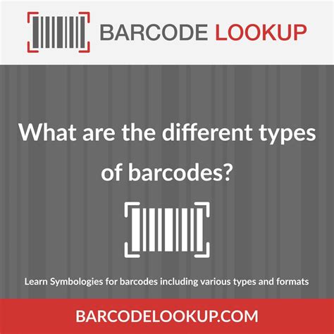 Different Types Of Barcodes Universal Product Code Different Types