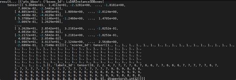 Inference On Nuscenes Issue Open Mmlab Mmdetection D Github