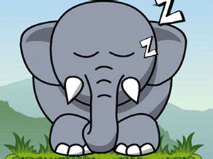 Snoring Elephant Puzzle Game Play Free Online
